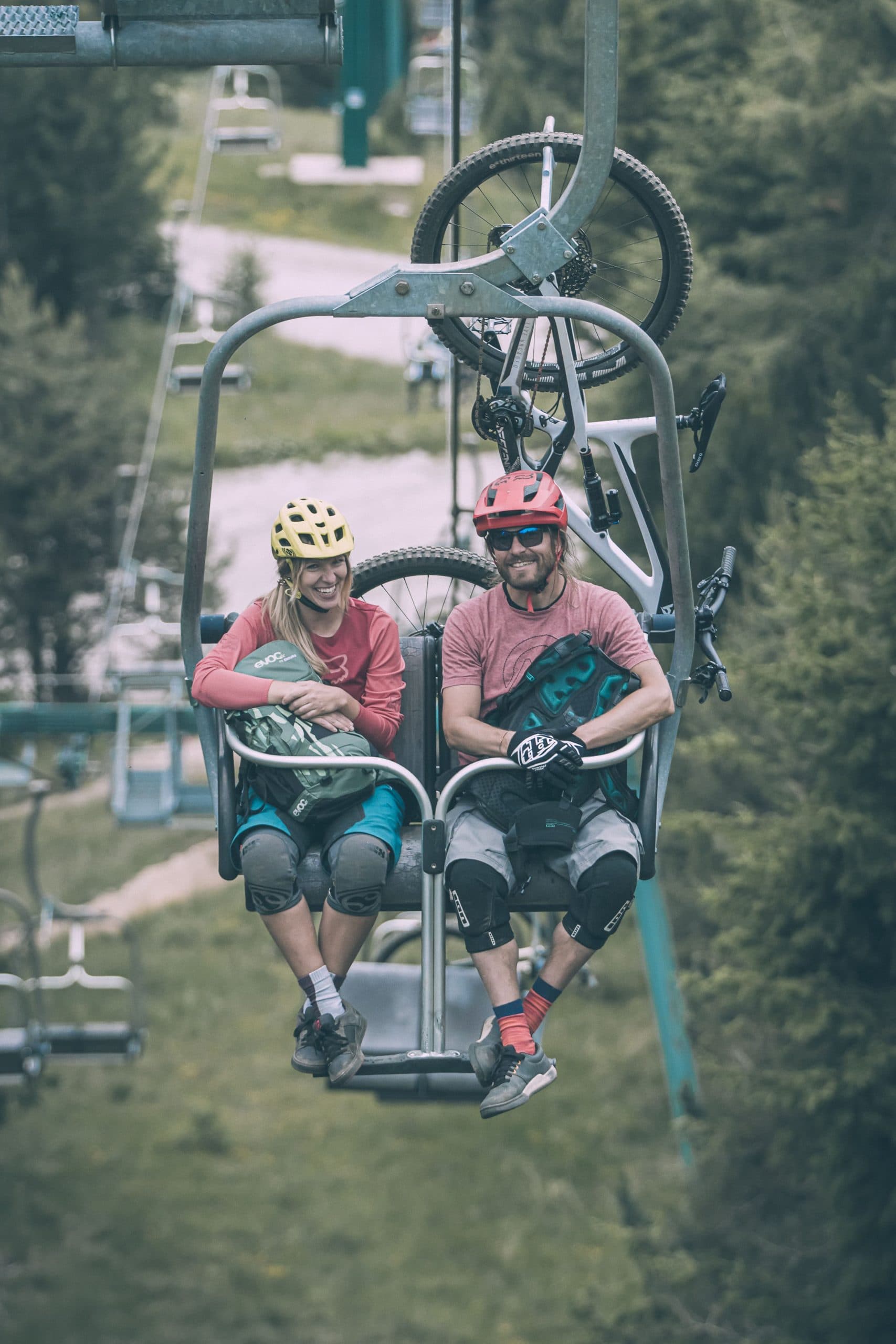 Mountainbike im Brixen Bikepark Plose Südtirol