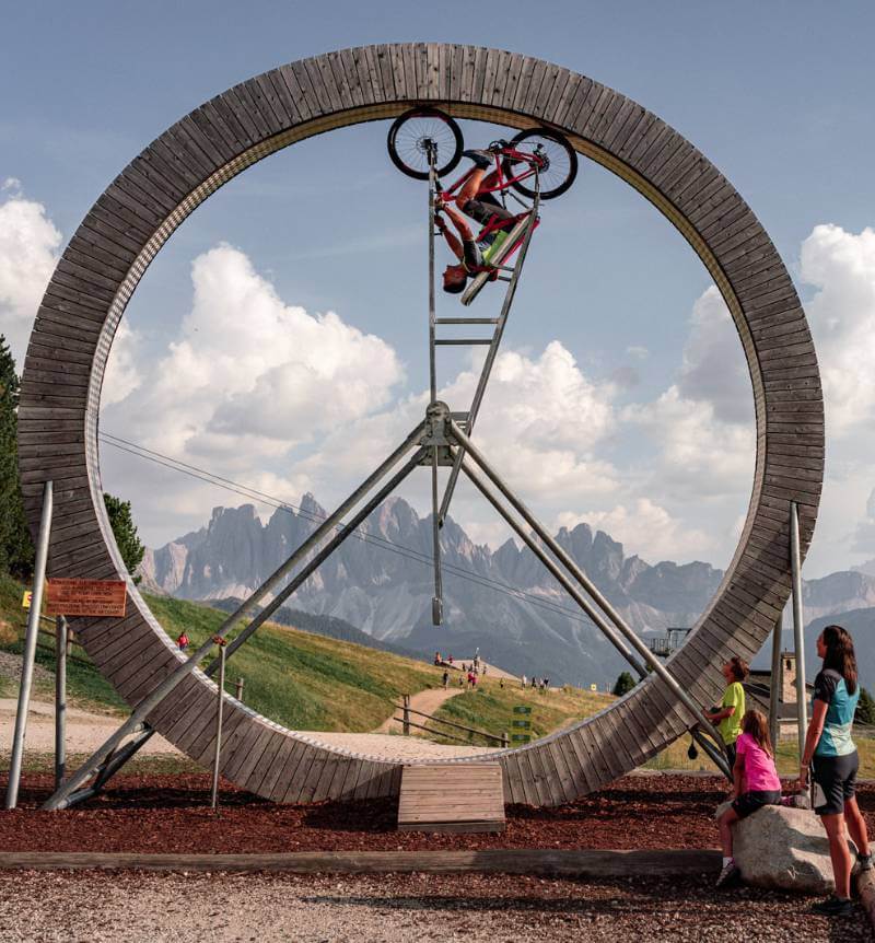 Plose Looping: 360° Adrenaline Rush with Dolomite Views